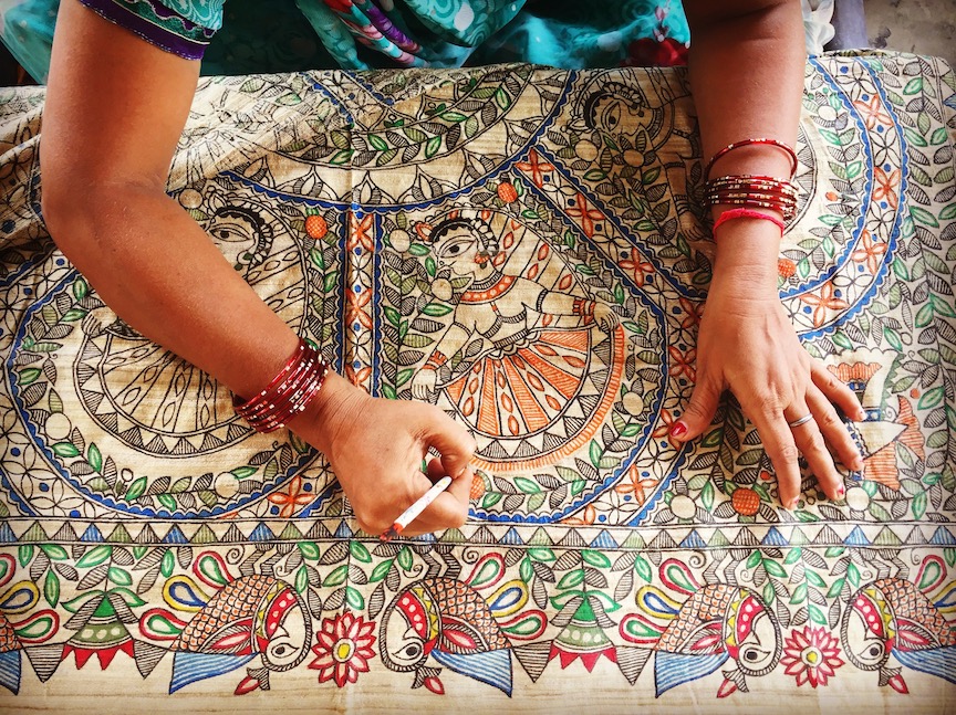 The Purpose of Art in Madhubani, Bihar - Travelling Ides of March